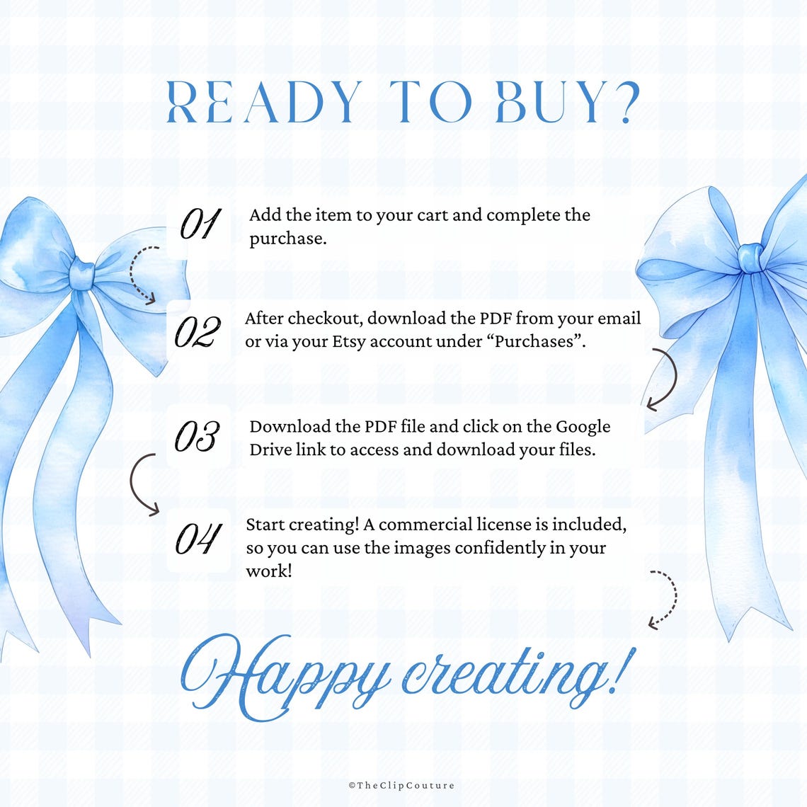 Light Blue Bows Clipart, Coquette Ribbon PNG, Watercolor Blue Bows ...