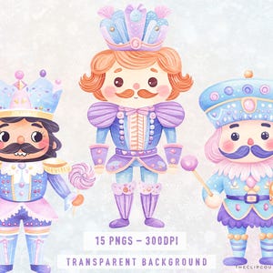 Nutcracker PNG, Christmas Clipart, Candyland Clipart, Pastel Nutcracker ...