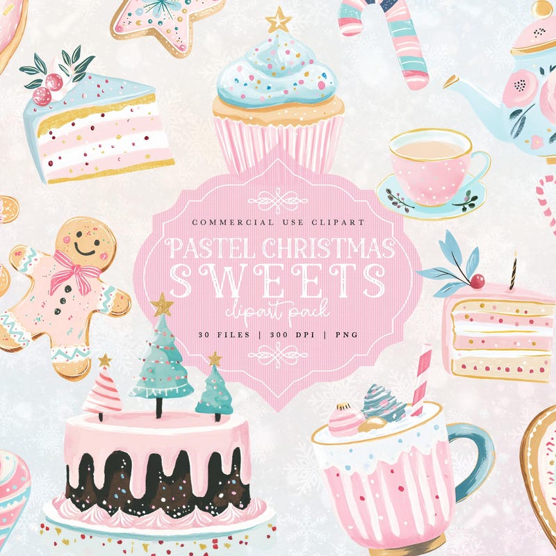 Pastel Christmas - Etsy