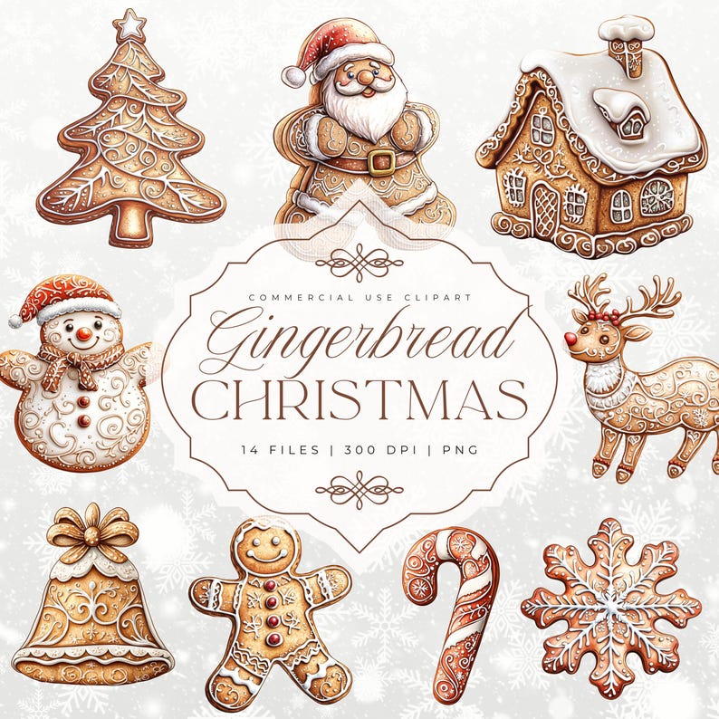 Gingerbread Clipart, Gingerbread PNG, Gingerbread House, Christmas ...