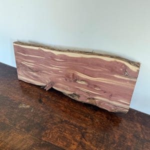 Live Edge Cedar Board/wood/blank for Cutting Board Etc. - Etsy
