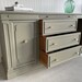 SOLD*** Drexel Buffet/console Table 3 Drawers With Pullout Serving Tray ...