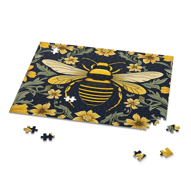 Bee Puzzle, Bumblebee Jigsaw Puzzle, Bee Puzzle for Adults, Bumblebee ...