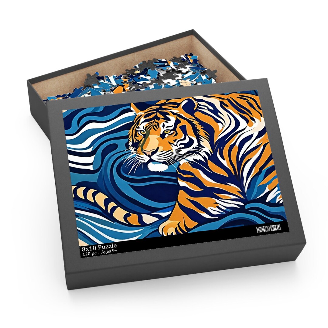 Tiger Puzzle, Tiger Jigsaw Puzzle, Zoo Animal, Wildcat, Adult Puzzle ...