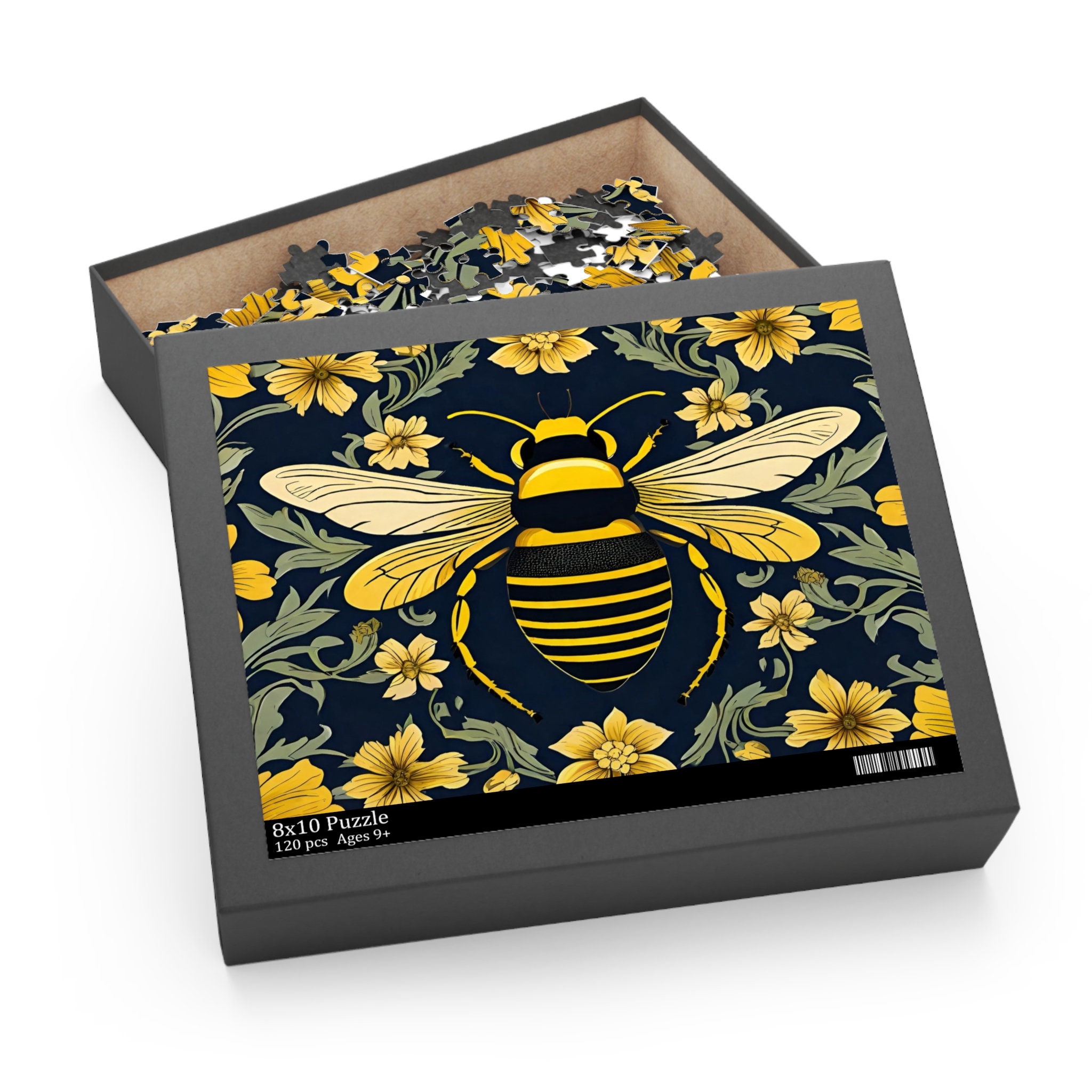 Bee Puzzle, Bumblebee Jigsaw Puzzle, Bee Puzzle for Adults, Bumblebee ...