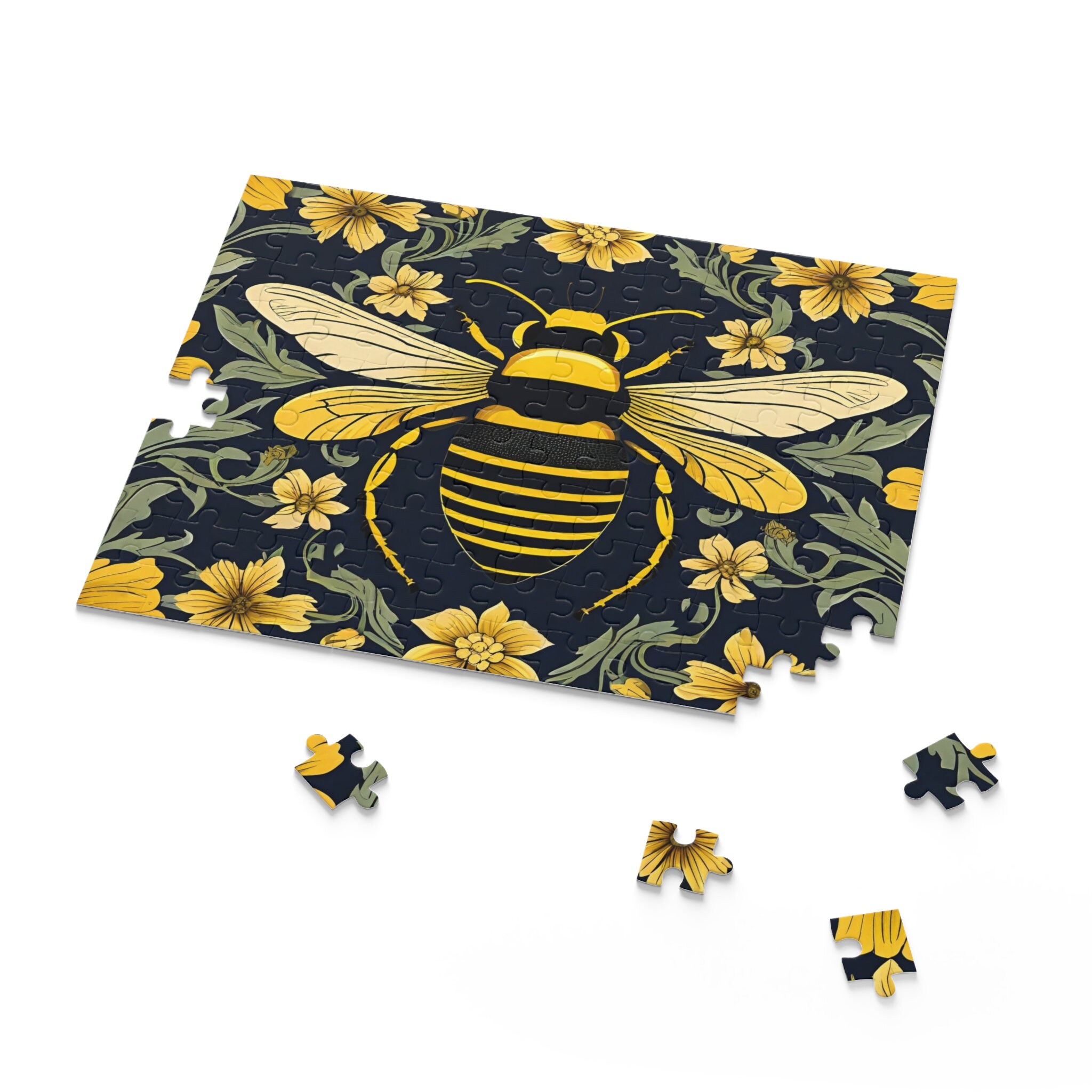 Bee Puzzle, Bumblebee Jigsaw Puzzle, Bee Puzzle for Adults, Bumblebee ...