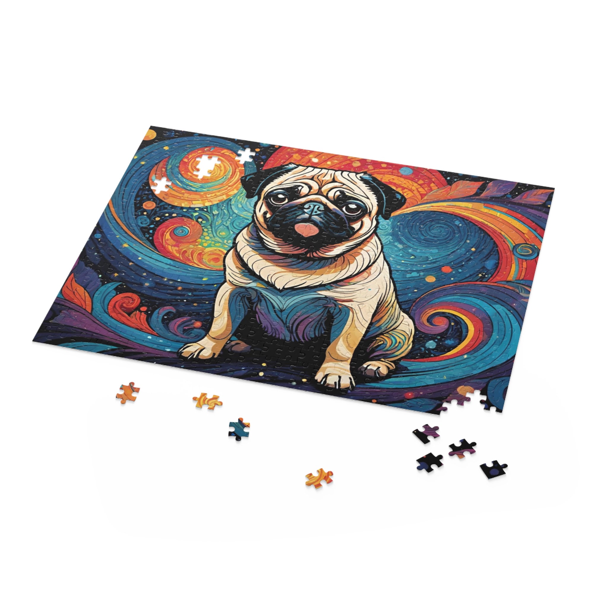 Pug Puzzle, Pug Pictures, Dog Decor, Puzzle Art, Wall Art, Fun Activity ...
