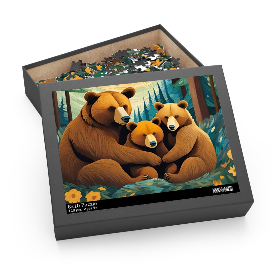 Bear Puzzle, Bear Jigsaw Puzzle, Zoo Animals, Pictures of Bears, Brown ...