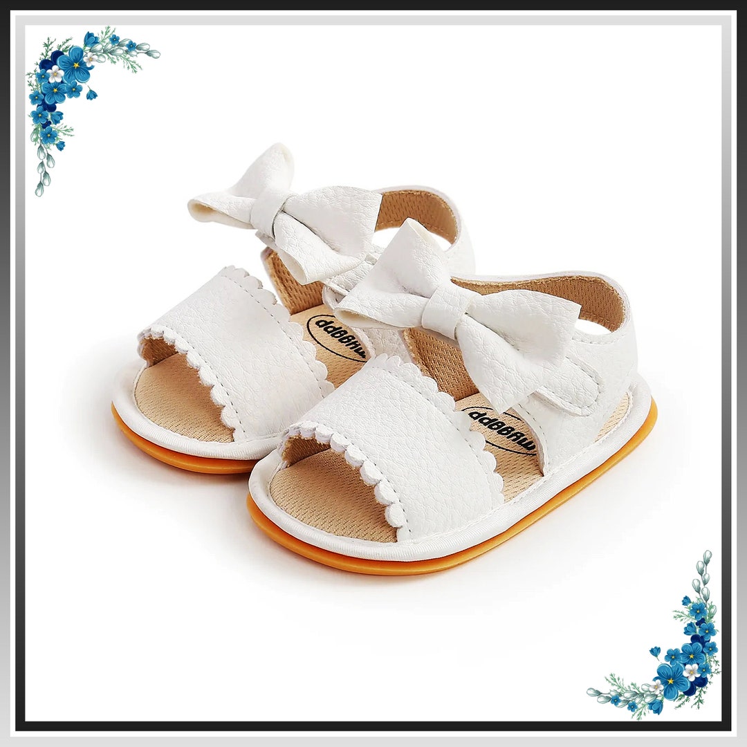 Leather Sandals, Baby Boy Girl Sandals, Toddler Sandals, Baby Slippers ...