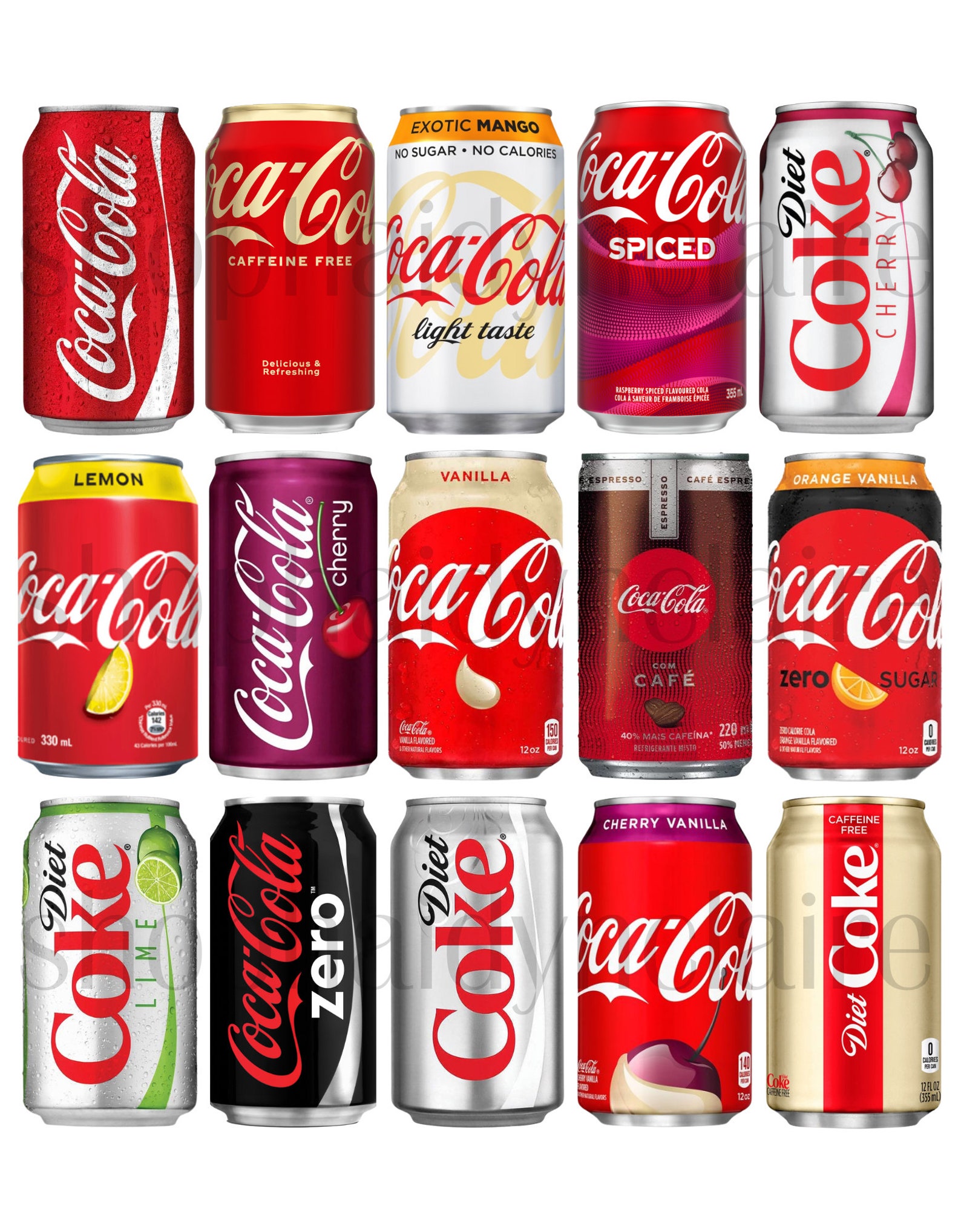 Coke Cans, Coca Cola Cans, Png, Pop Cans, Soda Cans, Coke Flavors, Pop ...