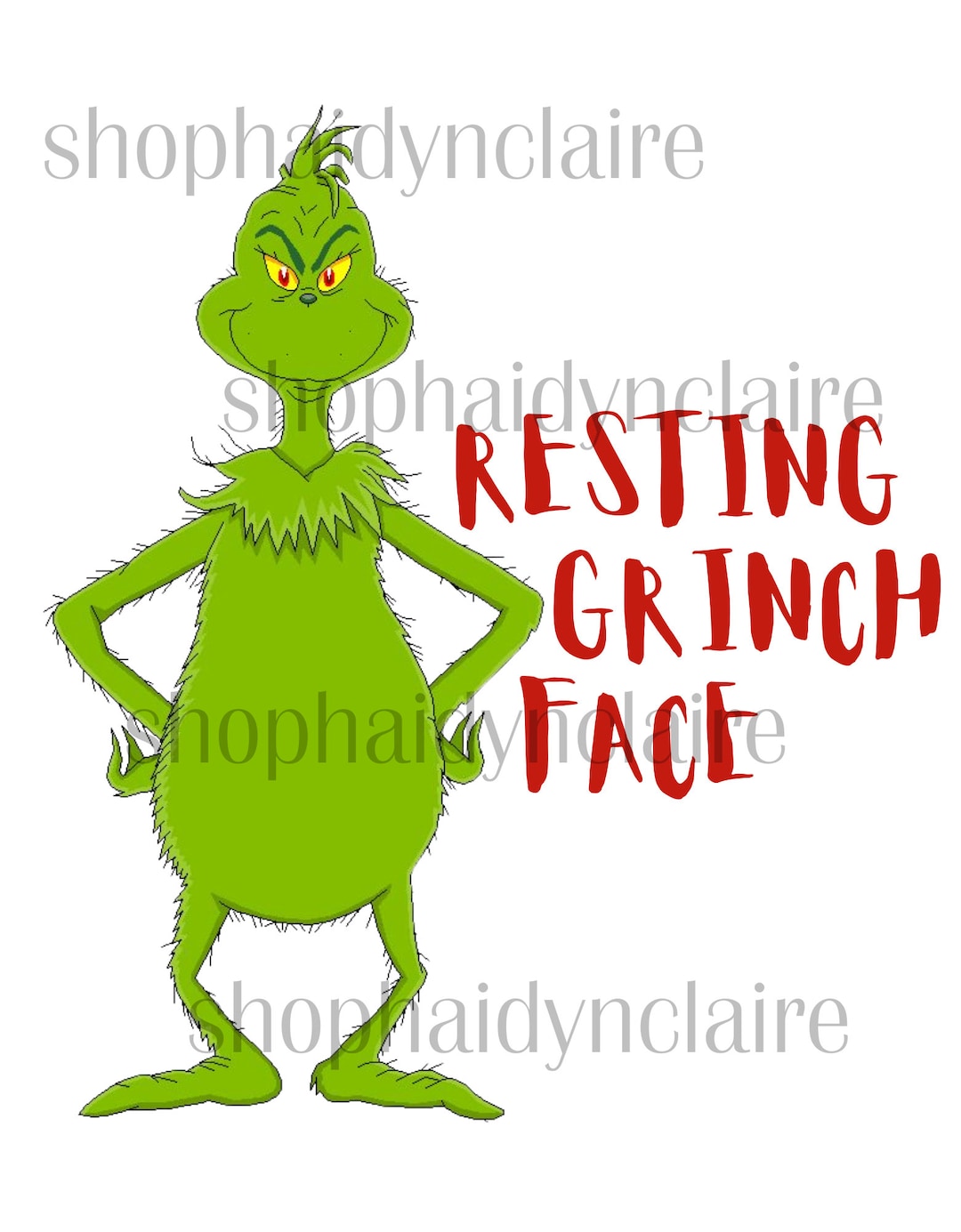 Cara de Grinch en reposo, PNG, Grinch PNG, Navidad PNG, Descarga ...