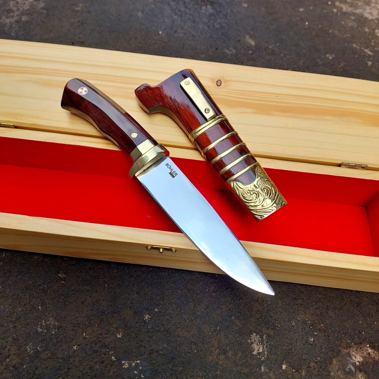 Skinner Knife Bohler N695 Steel Premiun Quality - Etsy