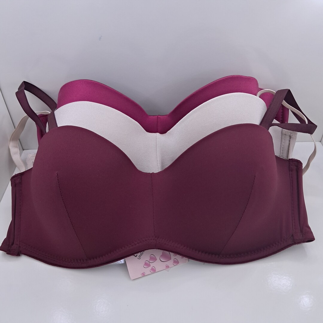 Perla Mays 3-piece Women's Bra Daily Comfortable High Quality - Etsy