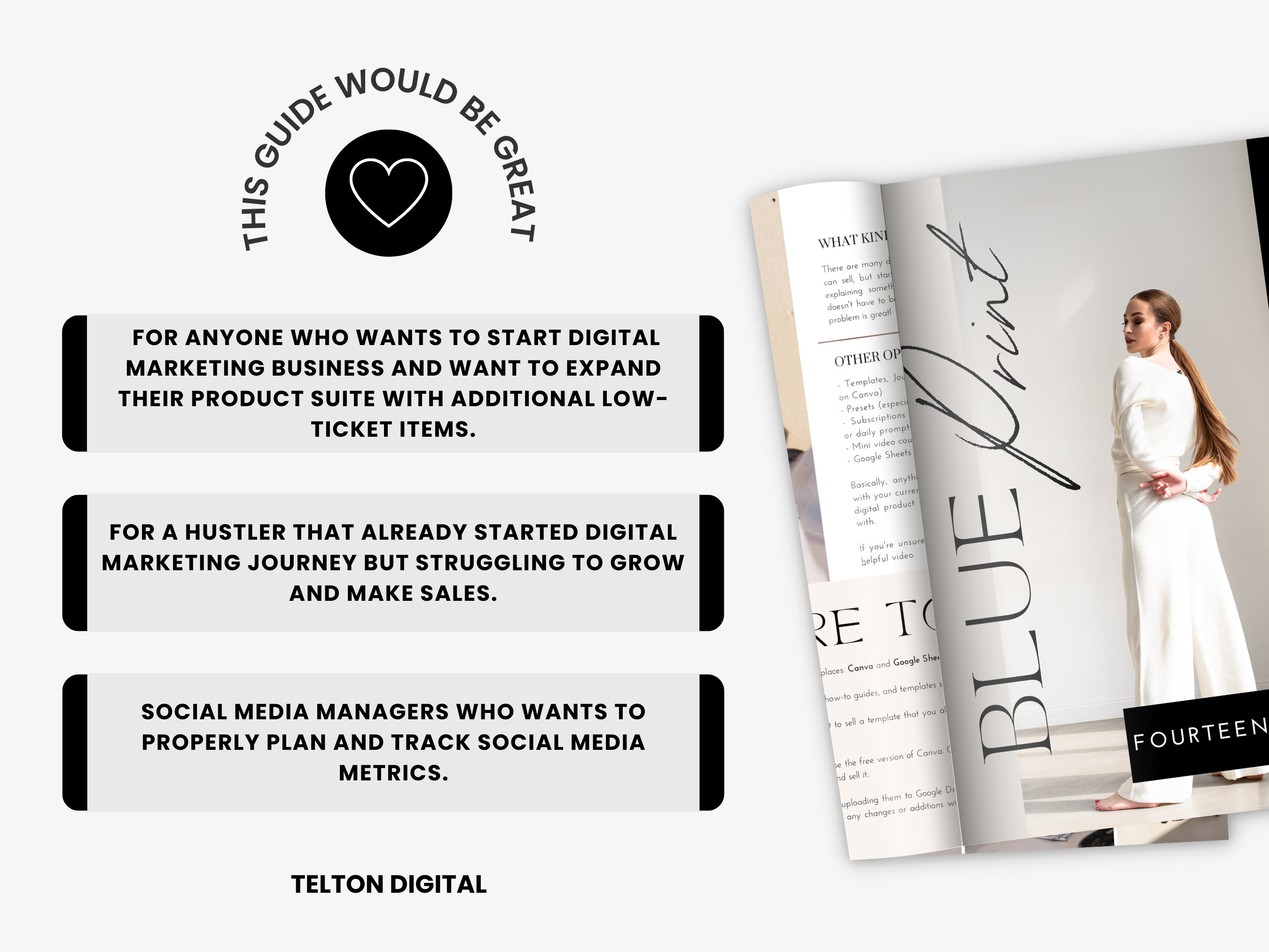 Digital Product Blueprint: 14-day Guide With Resell Rights - Etsy