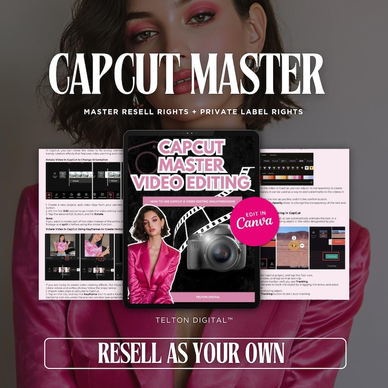 Plr Capcut Editing - Etsy