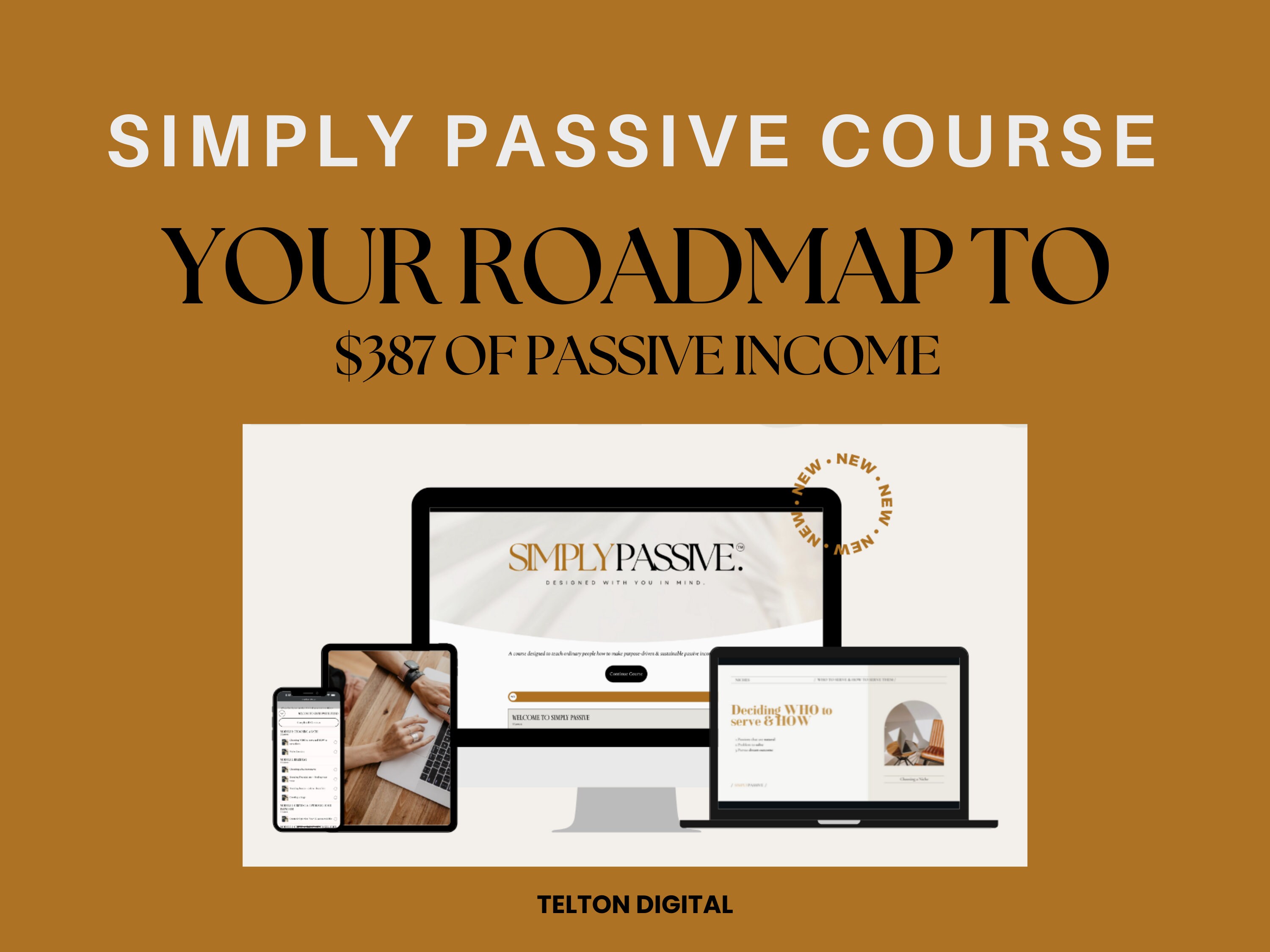Simply Passive Course Funnel One Click Import Systeme.io Faceless ...