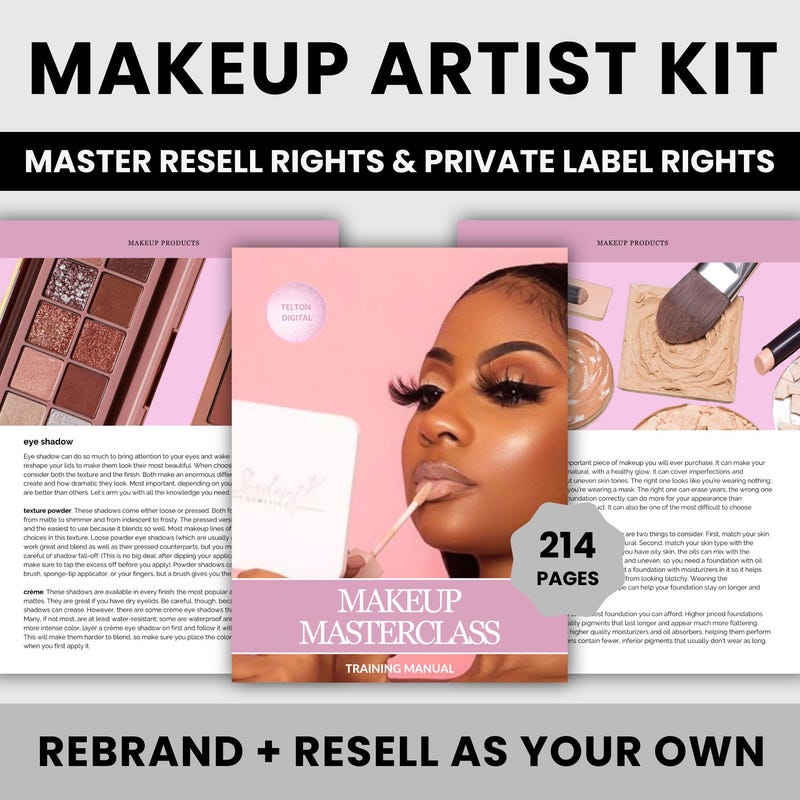 Makeup Kit With Products - Etsy