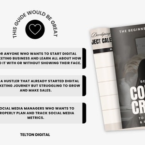 Content Creator Ebook Guide: Master Resell Rights (PDF) - Etsy