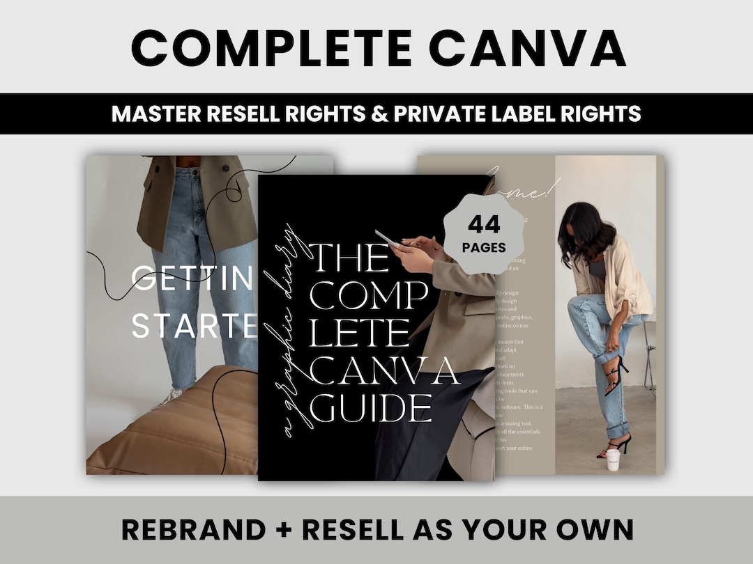 The Complete Canva Guide | A Graphic Diary | Canva Playbook Ebook ...