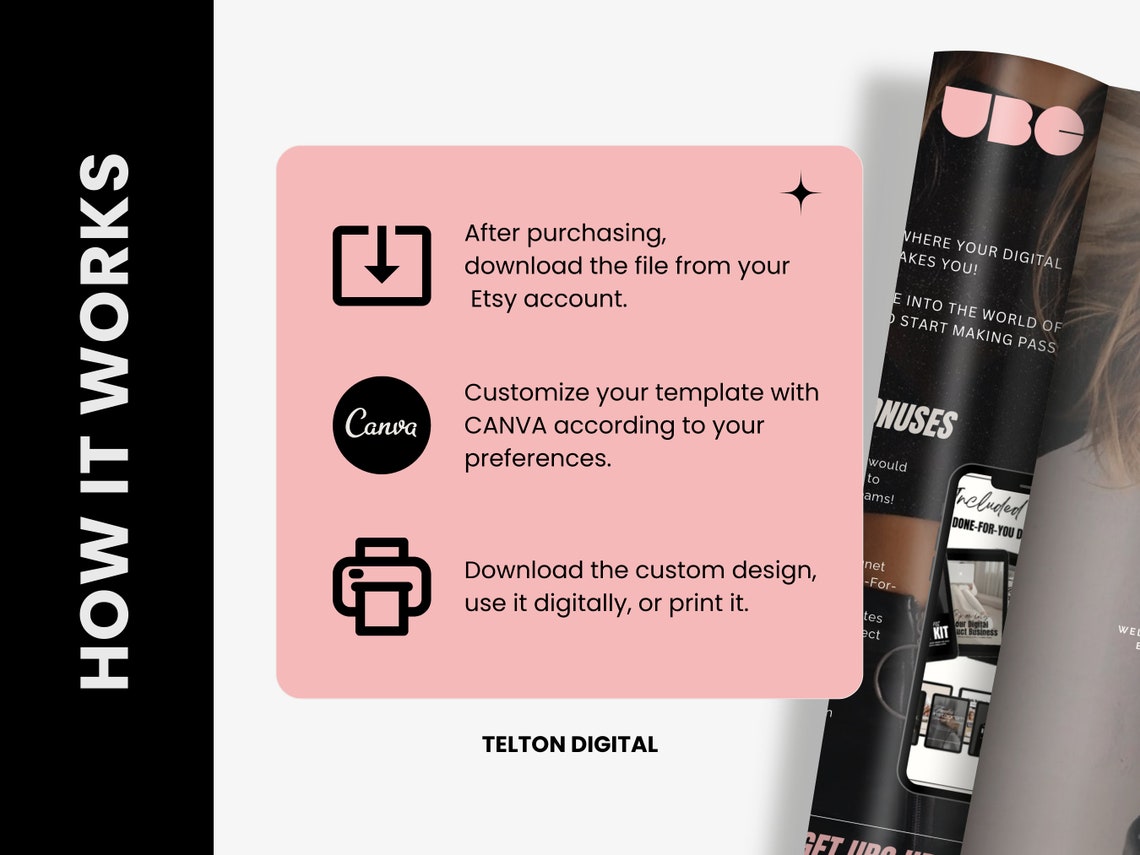 UBC Sneak Peek Lead Magnet Pink Edition Done-for-you Ultimate Branding ...