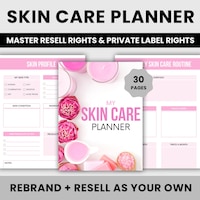 Printable Skincare Routine Template / Editable Skincare Chart / Daily ...