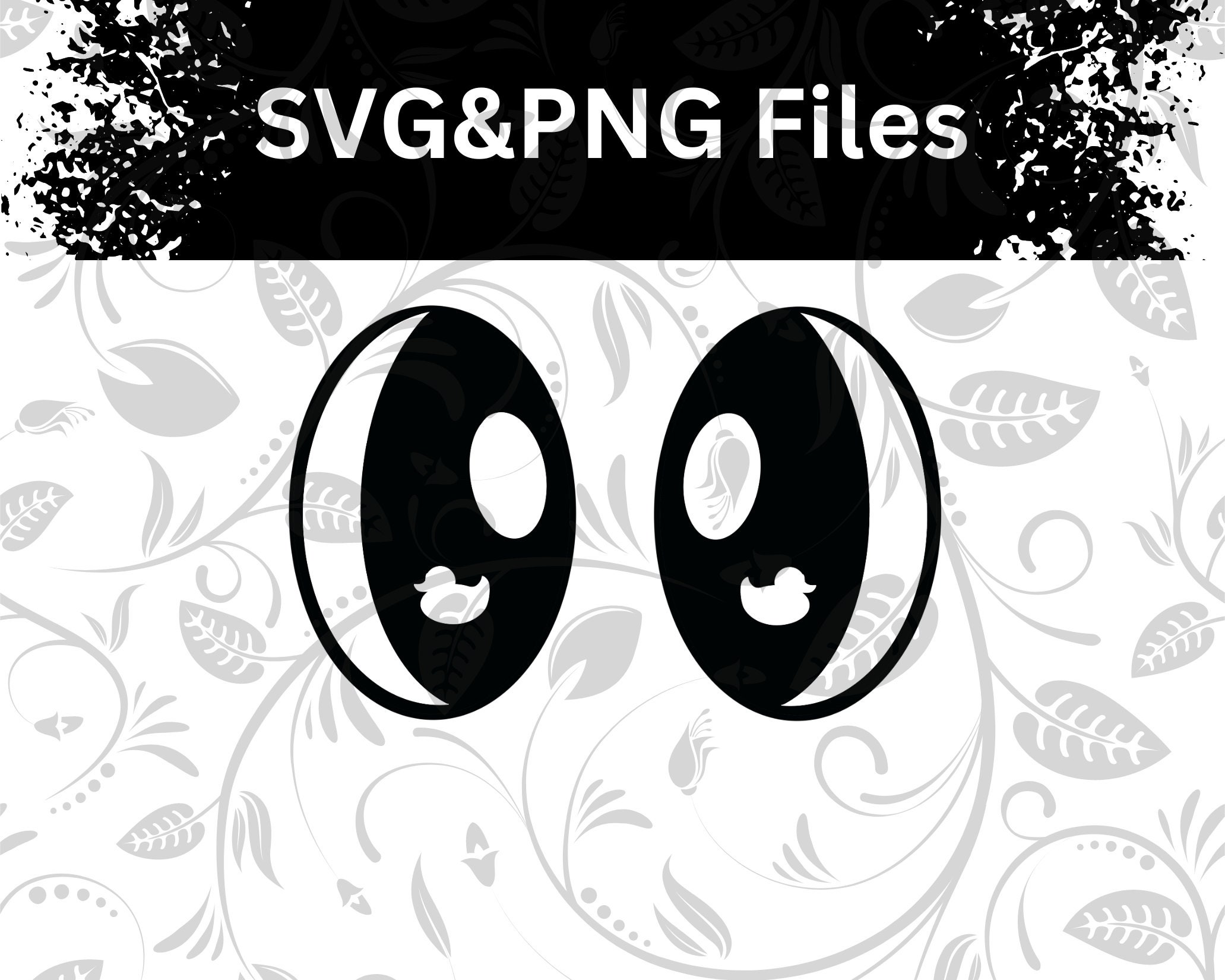 Digital Download | Duck Eyes | SVG & PNG Files | Felt Eyes Amigurumi ...
