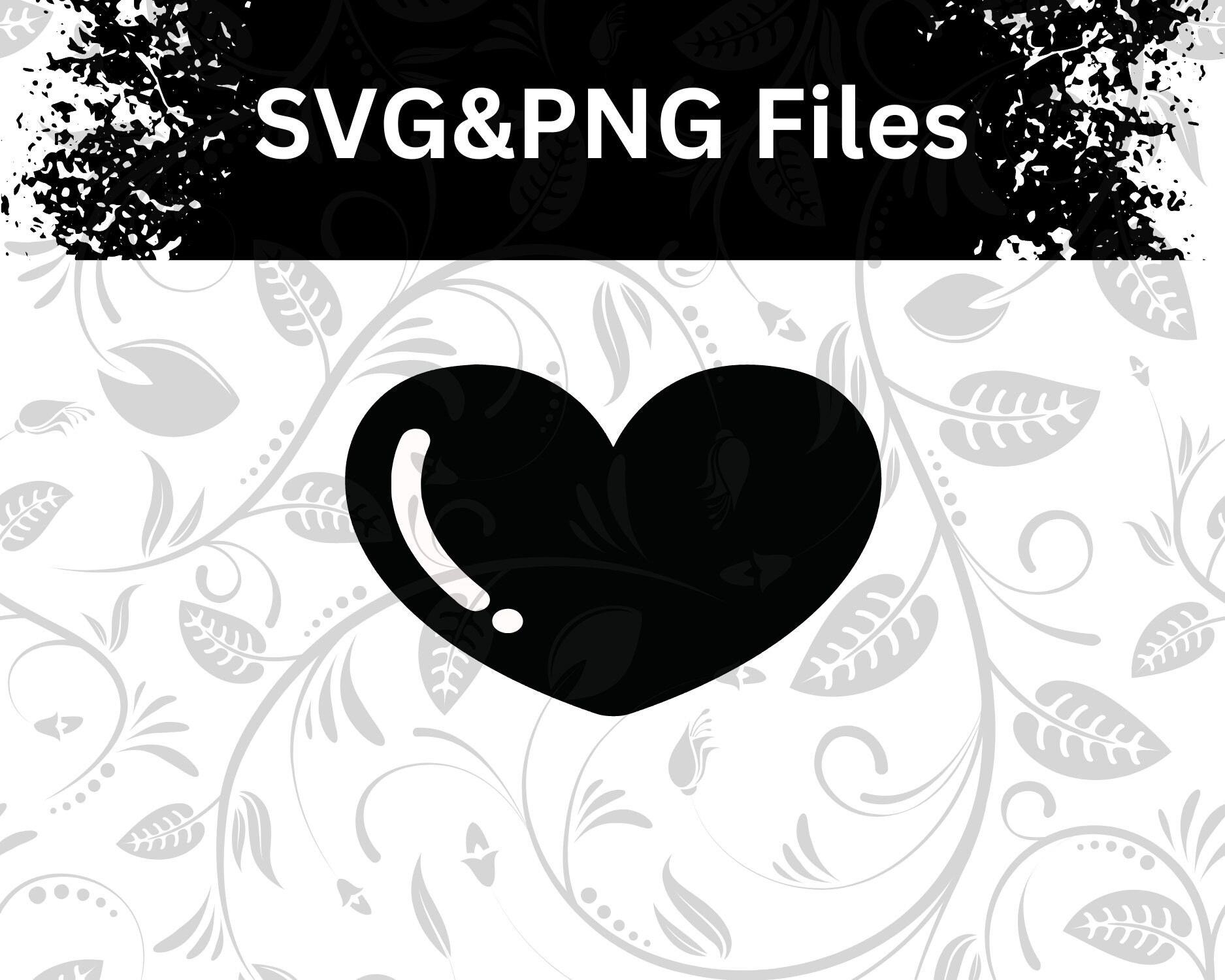 Digital Download | Heart Nose | SVG & PNG Files | Felt Nose Amigurumi ...