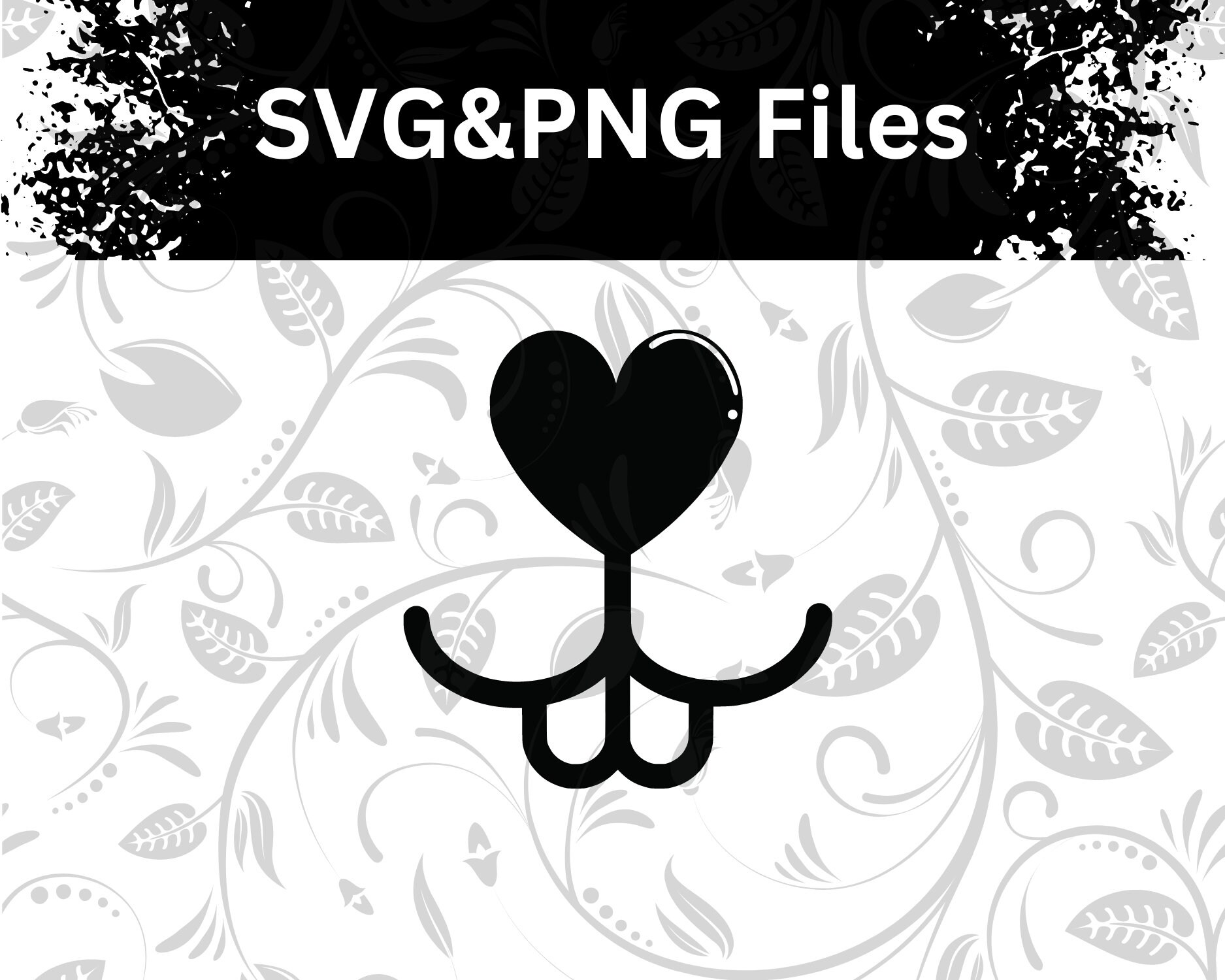 Digital Download | Bunny Nose | SVG & PNG Files | Felt Nose Amigurumi ...