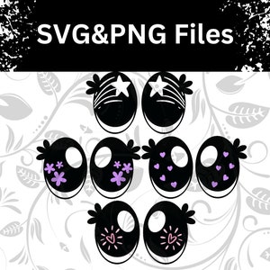 Digital Download | Felt Eye Multipack | SVG & PNG Files | Felt Eye ...