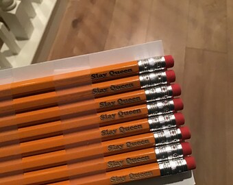 Taylors Engraved Pencils, Custom Pencils, Eras Merch, Pastel Pencils ...