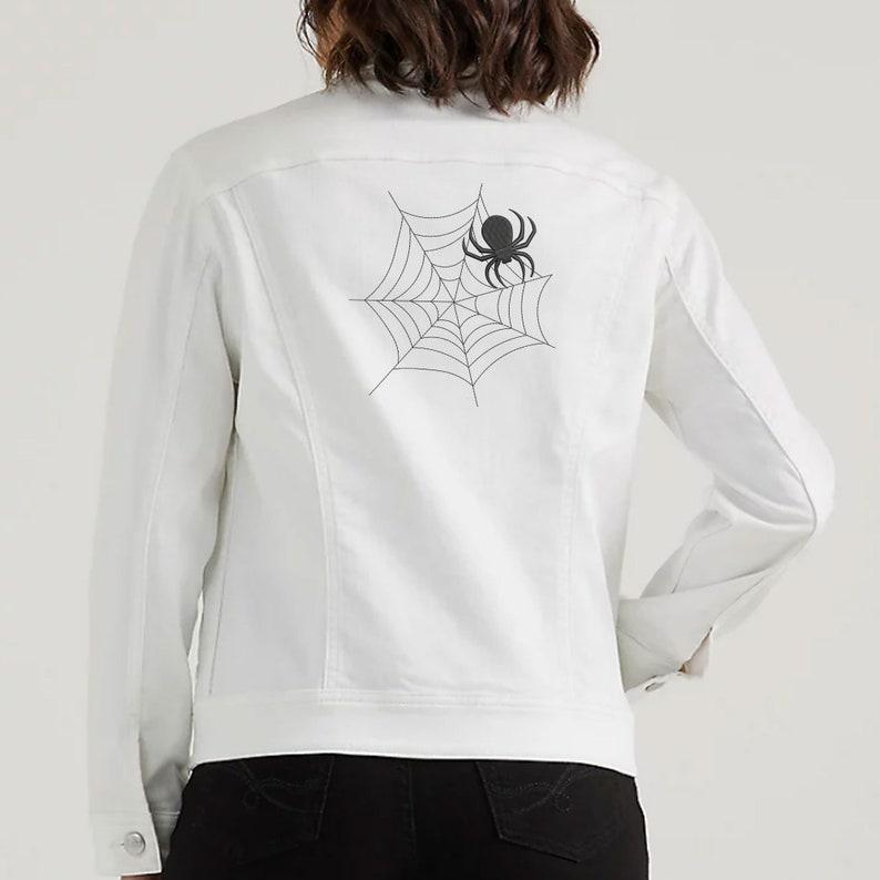 Embroidered Spider Web Designs, Halloween Spider Machine Embroidery ...