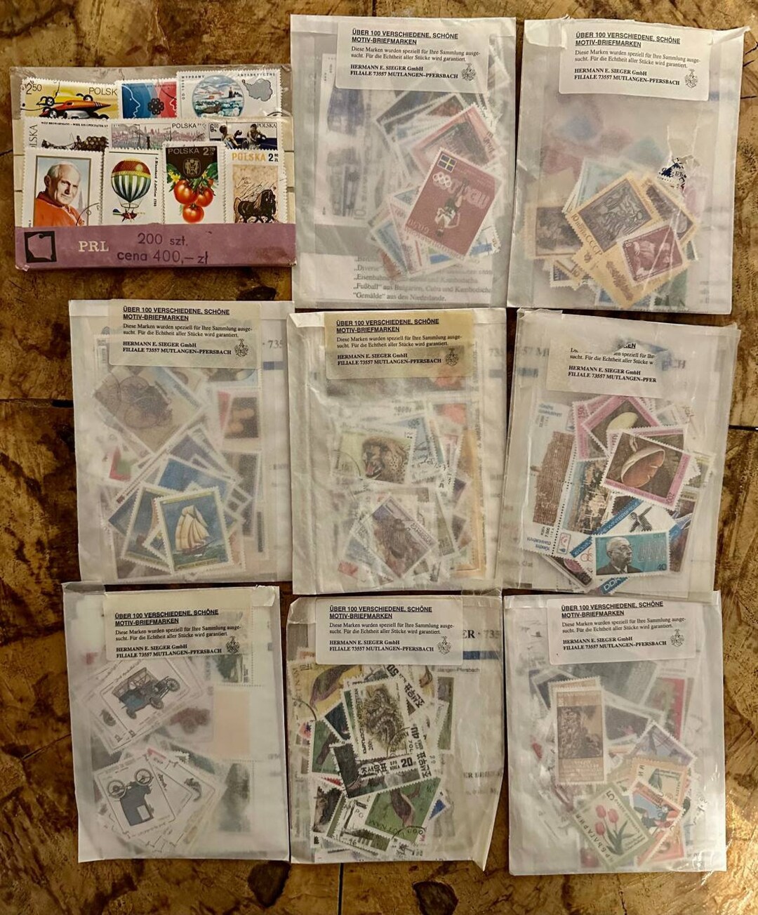 1000 Stamps From All Over the World 9 Packages 7 Unopened - Etsy