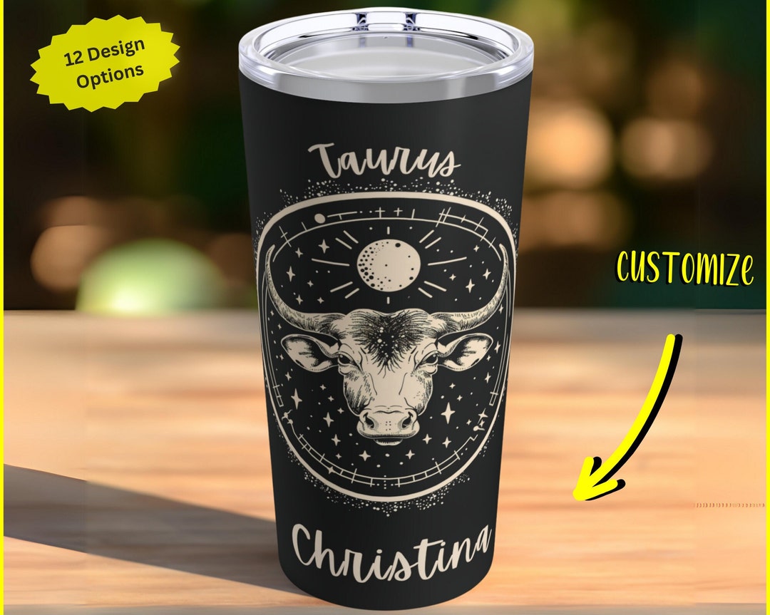 Personalized Taurus Gifts for Boyfriend Dad Girlfriend Husband Mom ...