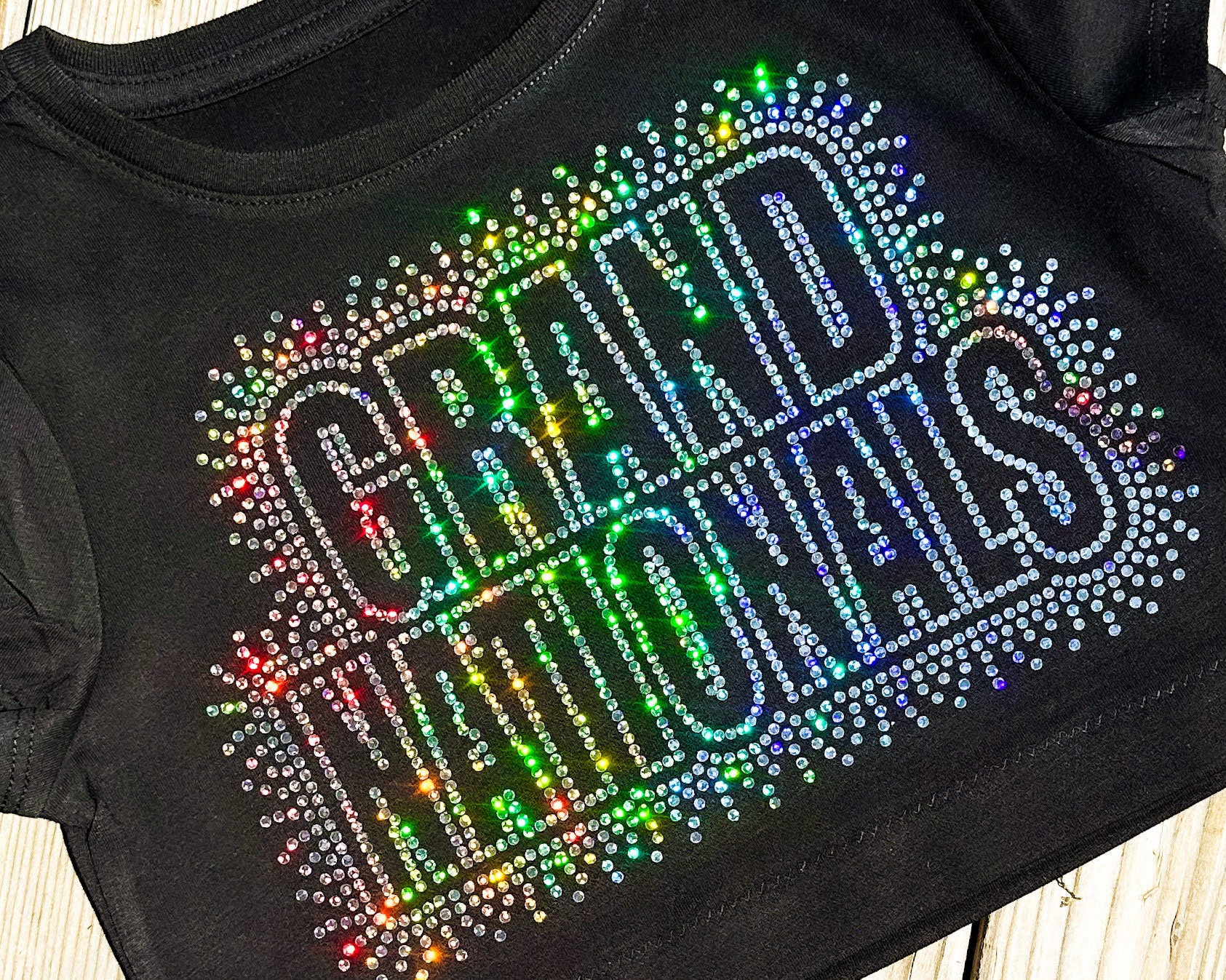 CUSTOM Cheer and Dance Spangle Crop - Etsy