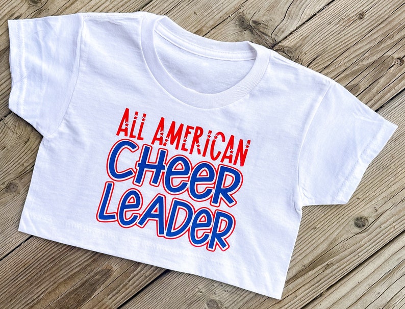 All American Cheerleader Cheer Crop - Etsy