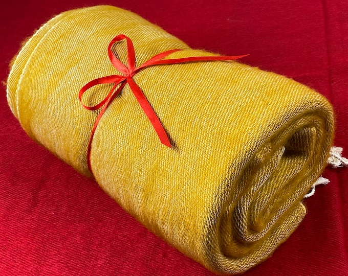XL Himalayan Yak Wool Blanket 4x8 Ft Soft Warm Lightweight Handmade in ...