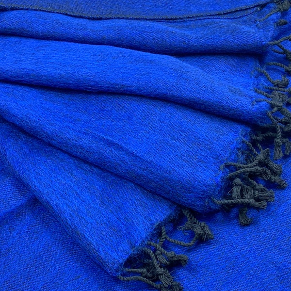 Royal Blue Throw Blanket - Etsy