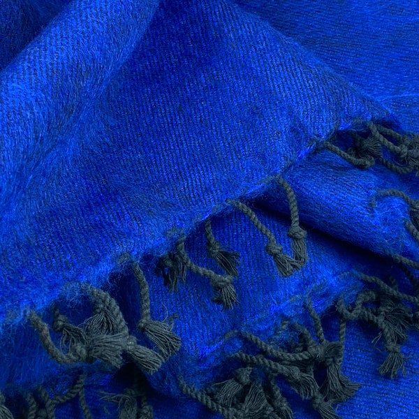 Royal Blue Throw Blanket - Etsy