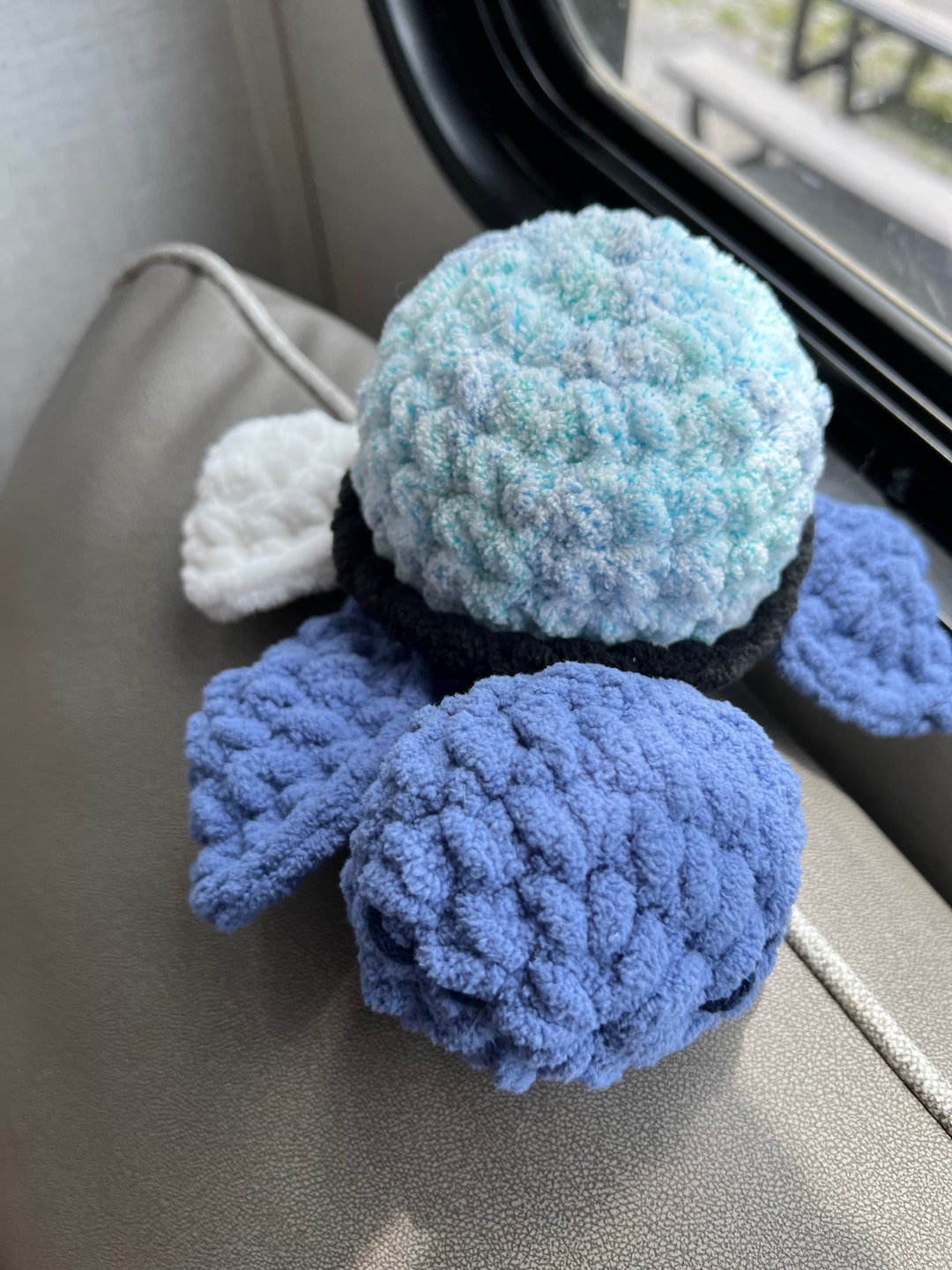 Sleepy Turtle | Turtle Plushie, Crochet Turtle, Crocheted Stuffed ...