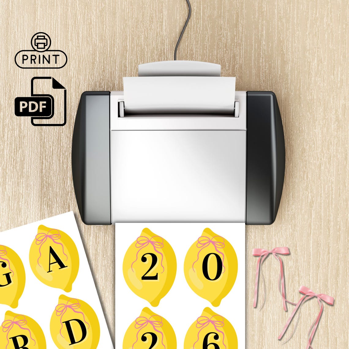 Freshly Graduated Banner, Lemon Bow Graduation Banner, Graduation 2026 ...