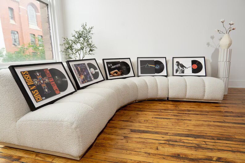 Nas 'illmatic' Vinyl LP Wall Art Decor - Framed Iconic Hip-hop Album ...