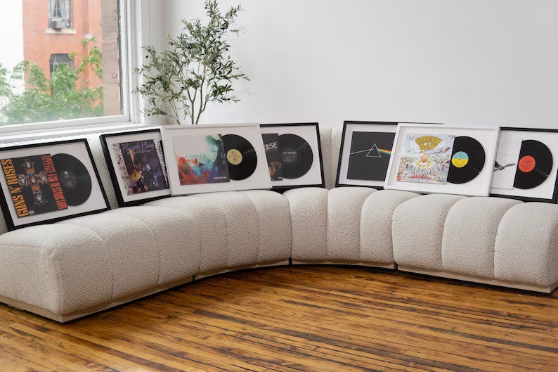 Pink Floyd 'dark Side of the Moon' LP Wall Art Decor Custom Shadowbox ...