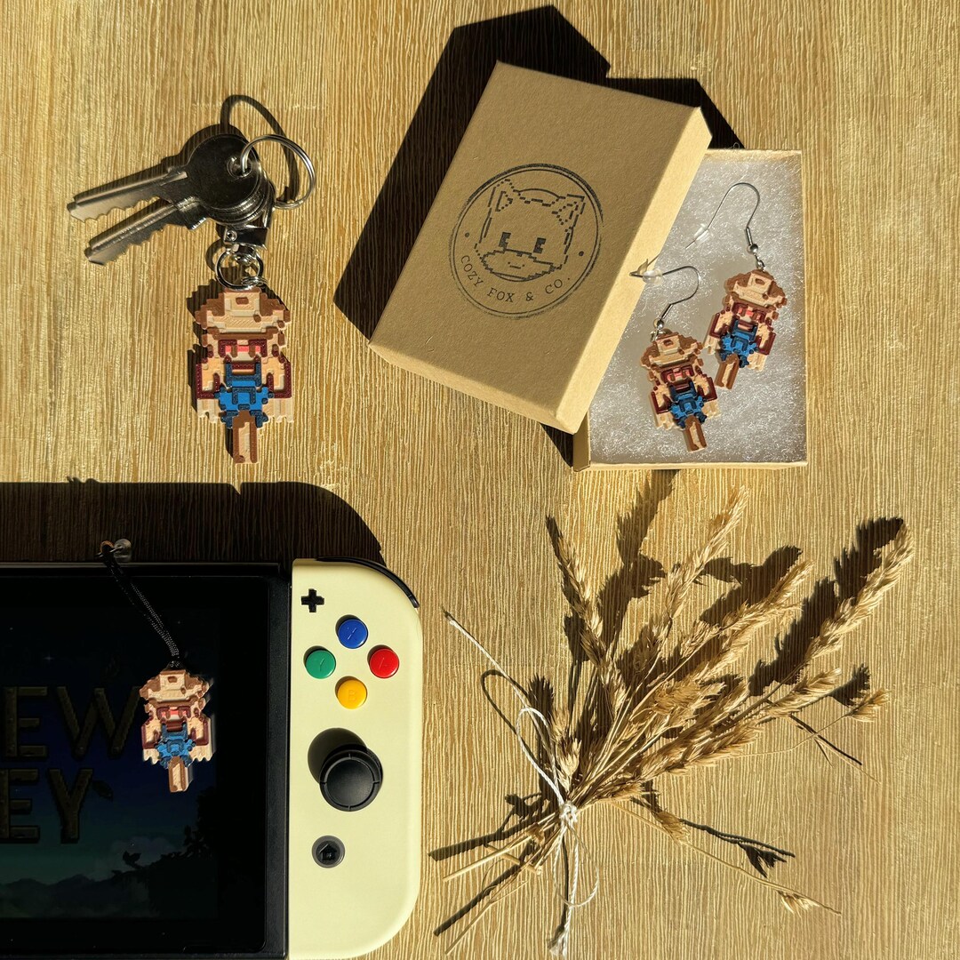 Stardew Valley Scarecrow | Nintendo Switch Charm Dust Plug ...