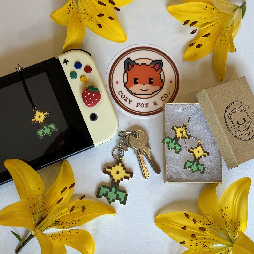 Stardew Valley Summer Spangle | Nintendo Switch Charm Dust Plug ...