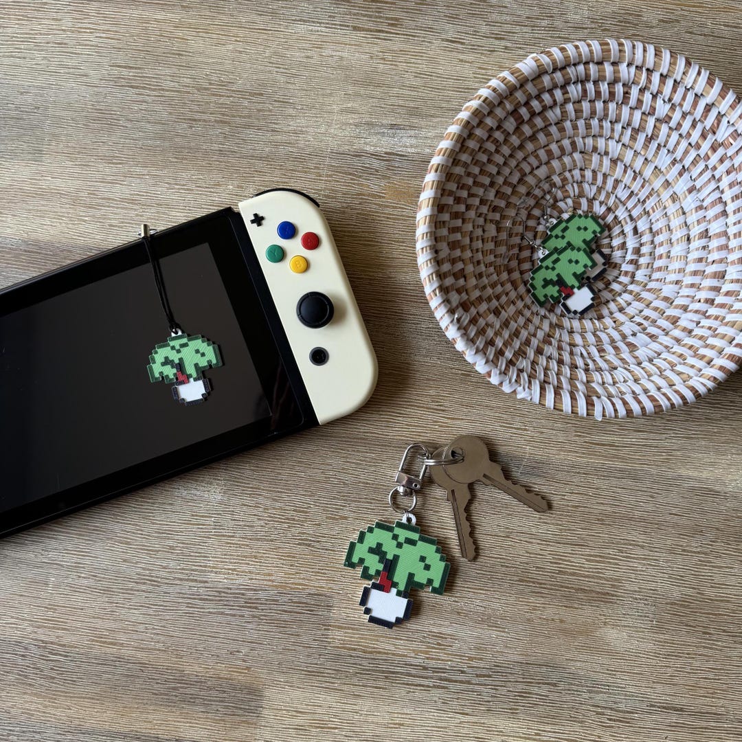 Stardew Valley Leek | Nintendo Switch Charm Dust Plug | Hypoallergenic ...