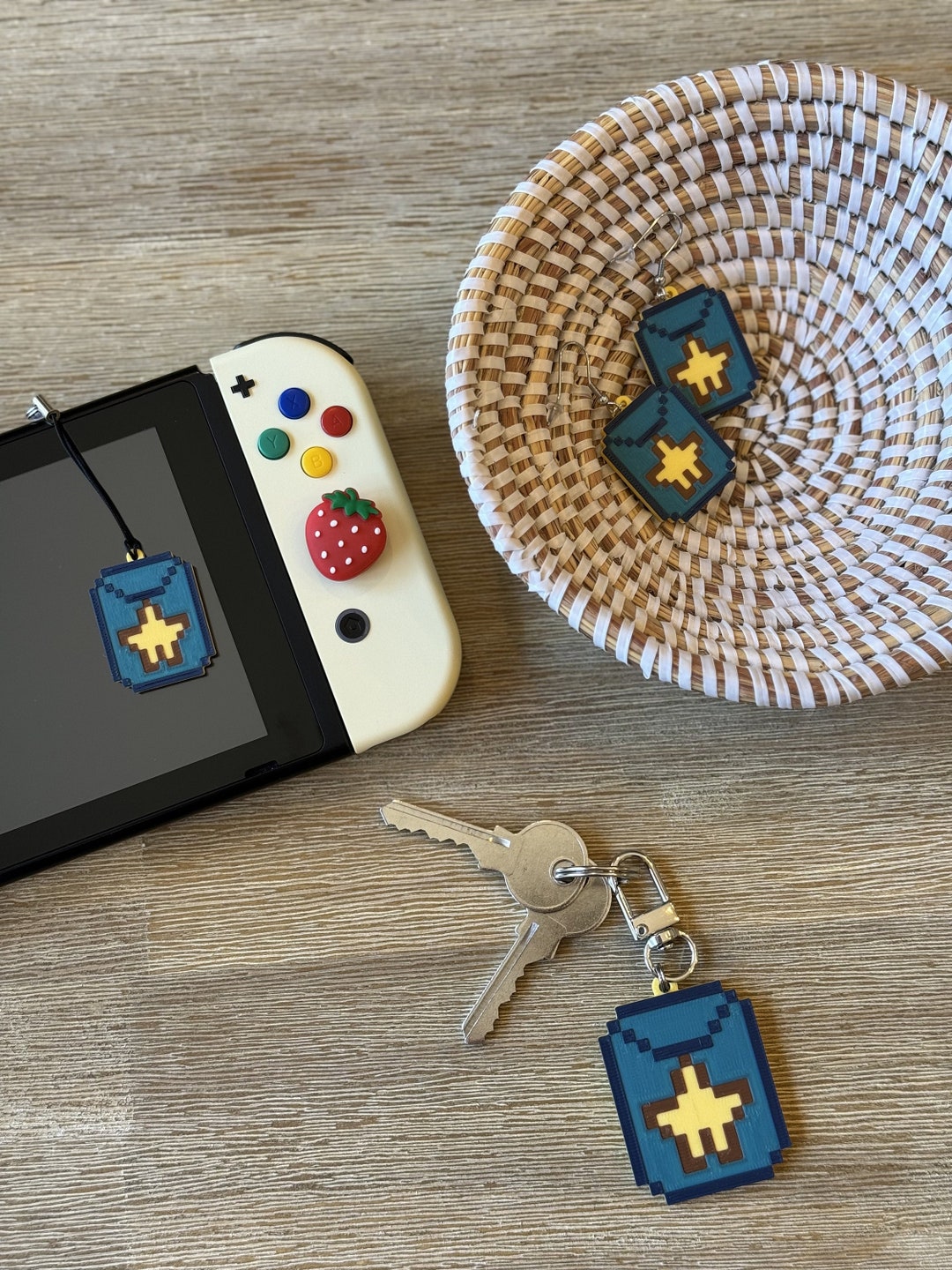 Stardew Valley Starfruit Seeds | Nintendo Switch Charm Dust Plug ...