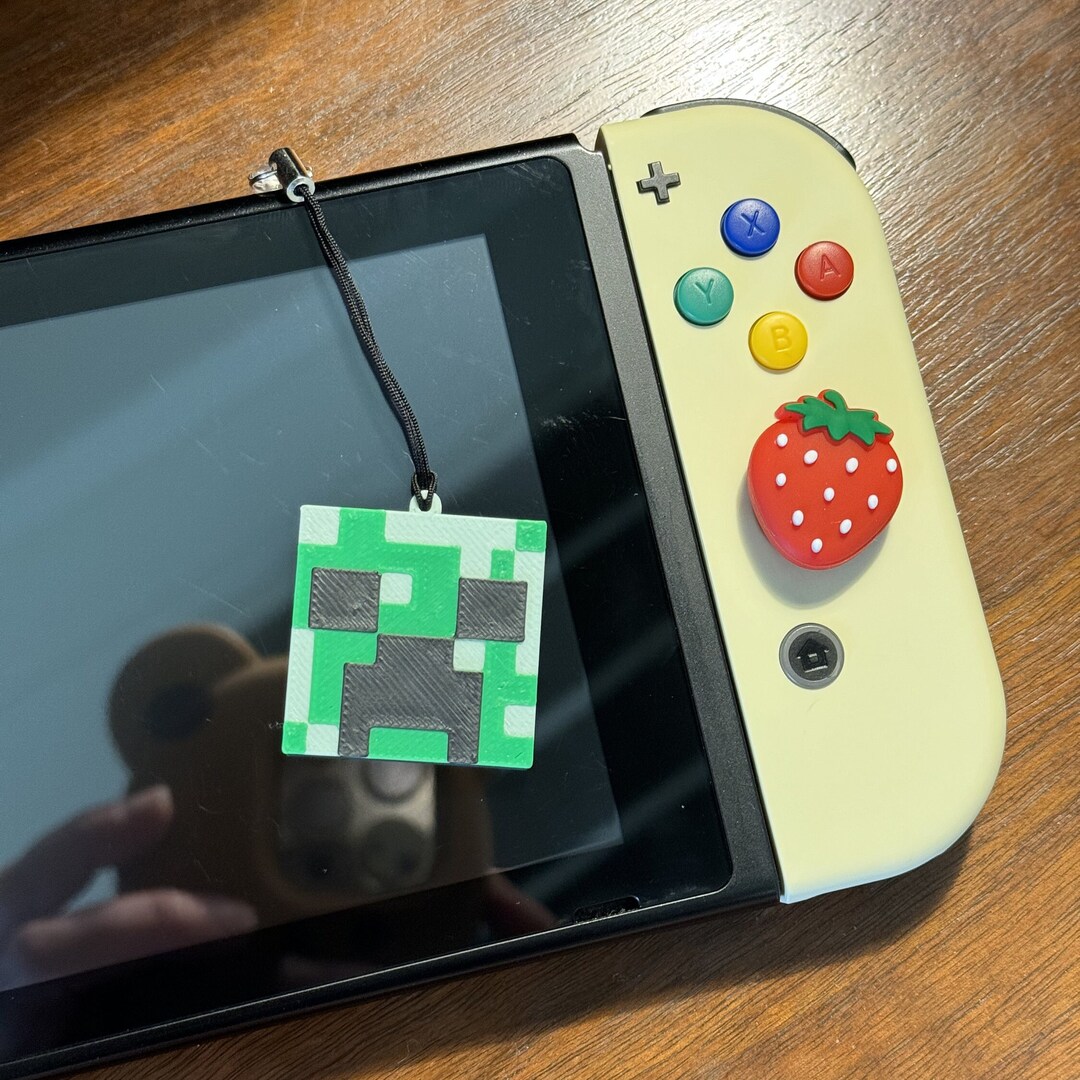Minecraft Creeper | Nintendo Switch Charm Dust Plug | Hypoallergene ...
