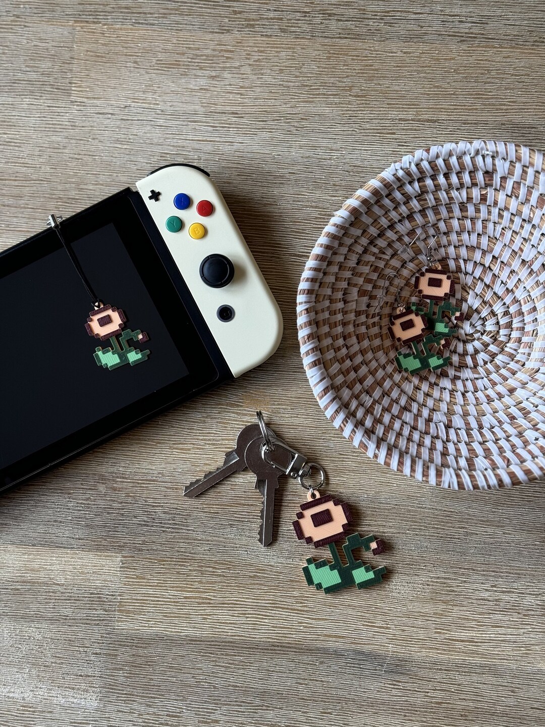 Stardew Valley Poppy | Nintendo Switch Charm Dust Plug | Hypoallergenic ...