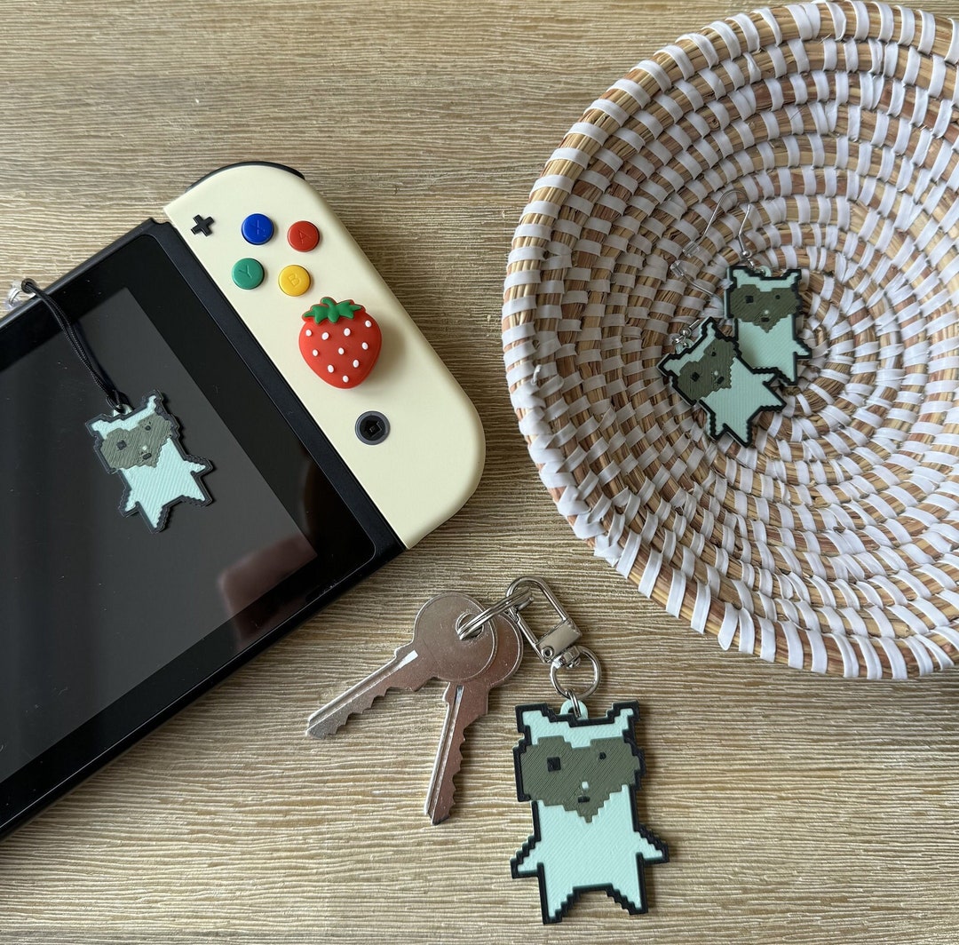 Pixel Koro-k | Nintendo Switch Charm Dust Plug | Hypoallergenic ...