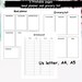 Printable Monthly Food Expense Tracker, Eating at Home 30 Day Tracker ...